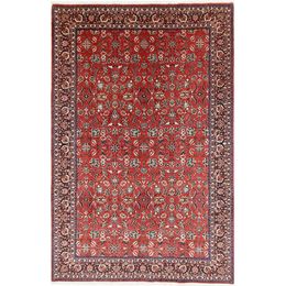 Nain Trading Orientteppich Bidjar 209x316 Handgeknüpfter Orientteppich / Perserteppich, rechteckig, Höhe: 15 mm, rot