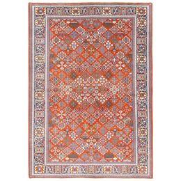 Nain Trading Orientteppich Meymeh 171x243 Handgeknüpfter Orientteppich / Perserteppich, rechteckig, Höhe: 12 mm, rot