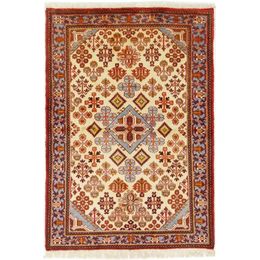 Nain Trading Orientteppich Meymeh 107x157 Handgeknüpfter Orientteppich / Perserteppich, rechteckig, Höhe: 12 mm, rot