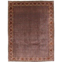 Nain Trading Orientteppich Bidjar 262x341 Handgeknüpfter Orientteppich / Perserteppich, rechteckig, Höhe: 15 mm, braun|rot