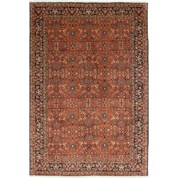Nain Trading Orientteppich Bidjar 196x296 Handgeknüpfter Orientteppich / Perserteppich, rechteckig, Höhe: 15 mm, braun|rot