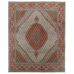 Nain Trading Orientteppich Täbriz 257x309 Handgeknüpfter Orientteppich / Perserteppich, rechteckig, Höhe: 10 mm, braun|grau