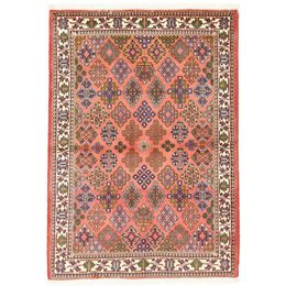 Nain Trading Orientteppich Meymeh 115x166 Handgeknüpfter Orientteppich / Perserteppich, rechteckig, Höhe: 12 mm, rot
