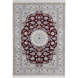 Nain Trading Orientteppich Nain 9La 168x237 Handgeknüpfter Orientteppich / Perserteppich, rechteckig, Höhe: 8 mm, grau