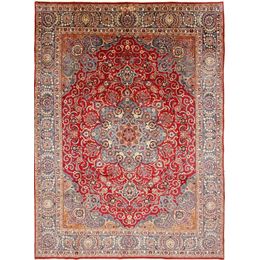 Nain Trading Orientteppich Mashhad Signiert 286x385 Handgeknüpfter Orientteppich / Perserteppich, rechteckig, Höhe: 12 mm, rot