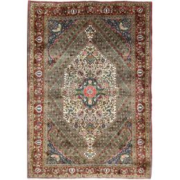 Nain Trading Orientteppich Bakhtiar Alt 205x290 Handgeknüpfter Orientteppich / Perserteppich, rechteckig, Höhe: 12 mm, braun