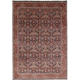 Nain Trading Orientteppich Bidjar 258x366 Handgeknüpfter Orientteppich / Perserteppich, rechteckig, Höhe: 15 mm, braun|rot