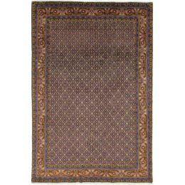 Nain Trading Orientteppich Ardebil 192x296 Handgeknüpfter Orientteppich / Perserteppich, rechteckig, Höhe: 10 mm, braun