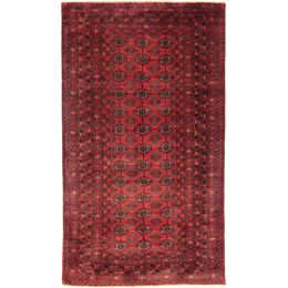 Nain Trading Orientteppich Hamadan 115x199 Handgeknüpfter Orientteppich / Perserteppich, rechteckig, Höhe: 8 mm, rot