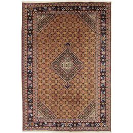 Nain Trading Orientteppich Ardebil 199x299 Handgeknüpfter Orientteppich / Perserteppich, rechteckig, Höhe: 10 mm, braun