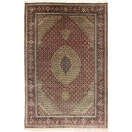 Nain Trading Orientteppich Täbriz Mahi 197x300 Handgeknüpfter Orientteppich / Perserteppich, rechteckig, Höhe: 7 mm, braun