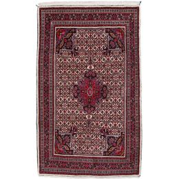 Nain Trading Orientteppich Bidjar 131x217 Handgeknüpfter Orientteppich / Perserteppich, rechteckig, Höhe: 15 mm, rot