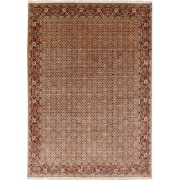 Nain Trading Orientteppich Bidjar 246x349 Handgeknüpfter Orientteppich / Perserteppich, rechteckig, Höhe: 15 mm, braun|rot