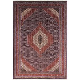 Nain Trading Orientteppich Ardebil 226x321 Handgeknüpfter Orientteppich / Perserteppich, rechteckig, Höhe: 10 mm, braun|lila