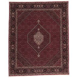 Nain Trading Orientteppich Bidjar 202x249 Handgeknüpfter Orientteppich / Perserteppich, rechteckig, Höhe: 15 mm, braun|rot
