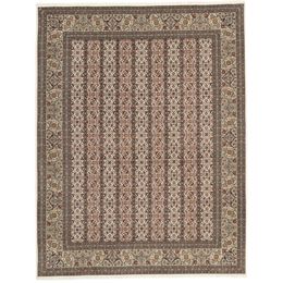 Nain Trading Orientteppich Täbriz 50Raj 199x259 Handgeknüpfter Orientteppich / Perserteppich, rechteckig, Höhe: 7 mm, braun