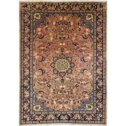 Nain Trading Orientteppich Mehraban 213x301 Handgeknüpfter Orientteppich / Perserteppich, rechteckig, Höhe: 12 mm, braun