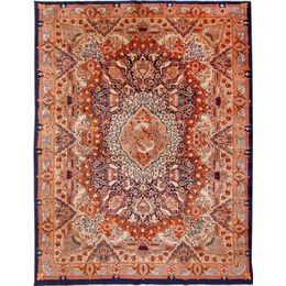 Nain Trading Orientteppich Kaschmar 303x391 Handgeknüpfter Orientteppich / Perserteppich, rechteckig, Höhe: 12 mm, rot