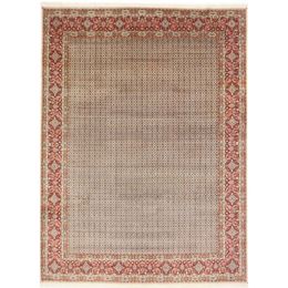 Nain Trading Orientteppich Moud 290x390 Handgeknüpfter Orientteppich / Perserteppich, rechteckig, Höhe: 12 mm, beige|braun