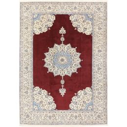 Nain Trading Orientteppich Nain 9La 250x358 Handgeknüpfter Orientteppich / Perserteppich, rechteckig, Höhe: 8 mm, beige|rot