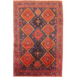 Nain Trading Orientteppich Kordi Alt 250x392 Handgeknüpfter Orientteppich / Perserteppich, rechteckig, Höhe: 12 mm, rot