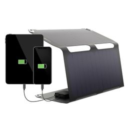 SunnyBAG Sunbooster 21 Solarpanel, schwarz