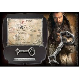 Noble Collection Sammelfigur Der Hobbit Replik 1/1 Thorin´s Schlüssel und Karte zum Erebor Deluxe (1 St)