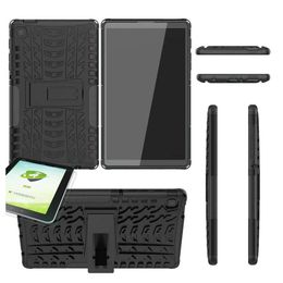 Wigento Tablet-Hülle Für Samsung Galaxy Tab A7 Lite 2021 8.7 2021 aufstellbare Outdoor Hybrid Tablet Tasche Etuis Cover Case Schutz Robust Neu