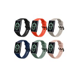 kwmobile Uhrenarmband 6x Sportarmband für Huawei Band 6 & 6 Pro / Honor Band 7 & 6 Armband