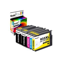 Koala 5er HP 932XL 933XL für OfficeJet 6100 6600 6700 7110 7612 7610 Tintenpatrone (Packung