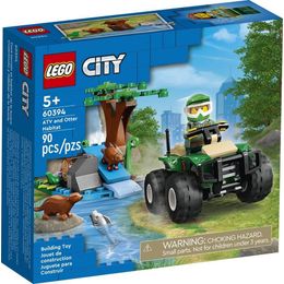 Lego® Konstruktionsspielsteine Lego® City 60394 Quad-Tour zum Flussufer