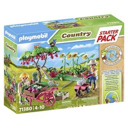 Playmobil® Konstruktions-Spielset Starter Pack Bauernhof Gemüsegarten