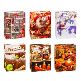 TSI Geschenkpapier 12 Geschenktüten WEIHNACHTEN Serie 6