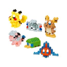 nanoblock Steckspielzeug NBMC-08B Pokémon mininano Electric 6 Figuren 3D Puzzle