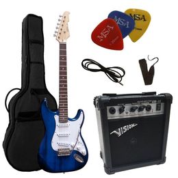MSA E-Gitarre 3/4 Junior Gitarre im 20 Watt Set