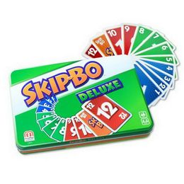 Mattel games Spiel, Kartenspiel Mattel Skip-Bo® DELUXE Skipbo Kartenspiel L3671