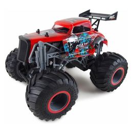 Amewi RC-Monstertruck Crazy Hot Rod Monster Truck RtR Ferngesteuertes Auto rot/schwarz