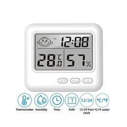 Olotos Raumthermometer Digital Thermometer Thermo-Hygrometer Feuchtigkeit Wetterstation
