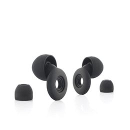 DOTMALL Gehörschutzstöpsel Ohrstöpsel zur Geräuschreduzierung schwarz