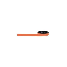 MAGNETOPLAN Magnetband ® magnetoflex 10 mm x 1 m (B x L) Gummi magnetisiert orange