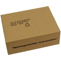 Dönges Mehrwegschachtel mit Noppenschaum, 150 x 110 x 70 mm, 30 mm - Dönges