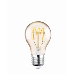 E27 4W led Filament Spiralform Lampe Vintage Glühbirne 250 lm Warmweiß 2000K A60 sf Gold
