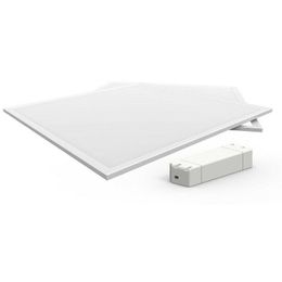 Inspired Techtouch - X2 Panel - LED-Panel 595 x 595 mm 48 w 4000 k (weißer Rahmen) (1, 1)