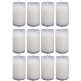 Hs Candle - Ersatzkerze ( N2 ) Nachfüller 12er Pack in Weiß - Weiß