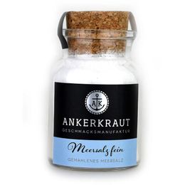 Ankerkraut - Meersalz fein Salze im Korkenglas 170 g Gewürzsalz