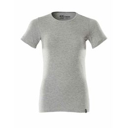 T-Shirt crossover Damen Premium 20492 Gr. l grau-meliert - grau-meliert - Mascot