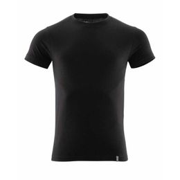 T-Shirt crossover Premium Herren 20382 Gr. s schwarz - schwarz - Mascot