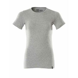T-Shirt crossover Damen Premium 20492 Gr. m grau-meliert - Mascot