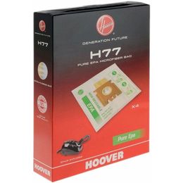 Hoover - Ersatzteil - Original-Karton mit 4 Mikrofaser-Beuteln H77 -