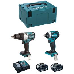 Kit MK227RTJ (DHP481 + DTD154 + 2 x 5,0 Ah + DC18RC + makpac 3) - Makita